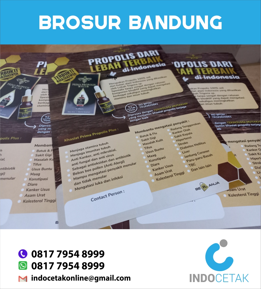 Brosur Murah Bandung : Percetakan Online Terdekat Terpercaya